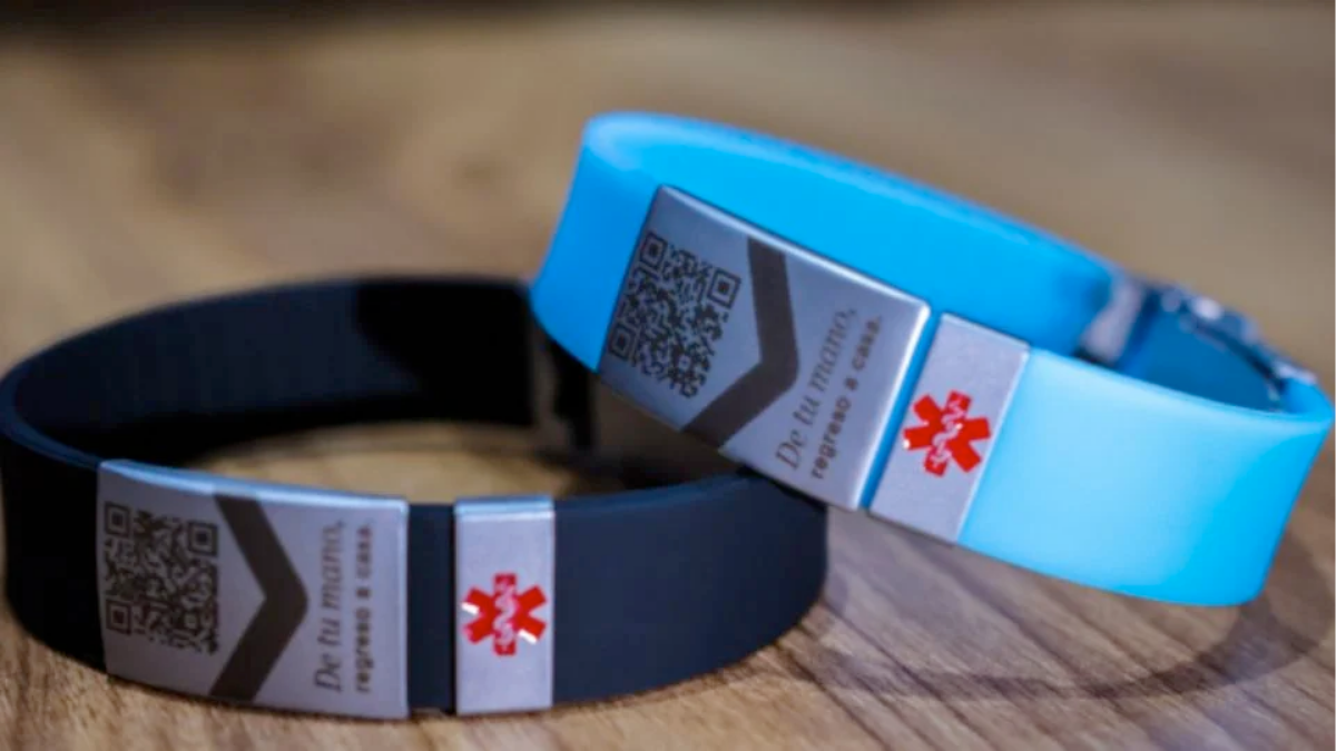Pulseras Con QR Para Personas Vulnerables